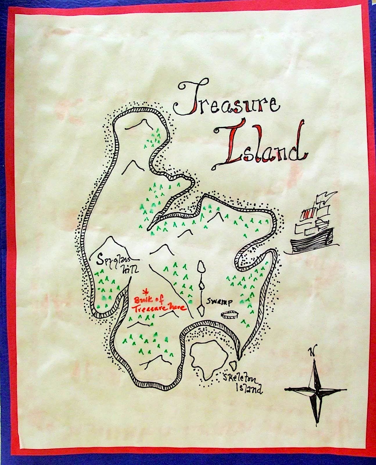 Creative teaching ideas for TREASURE ISLAND