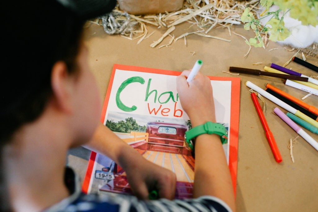 Creative teaching ideas for CHARLOTTE’S WEB